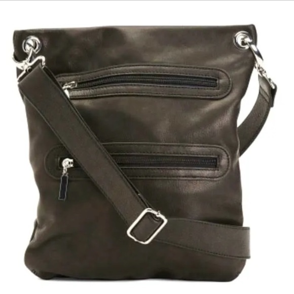 margot | Bags | Margot Authentic Black Leather Crossbody Bag | Poshmark